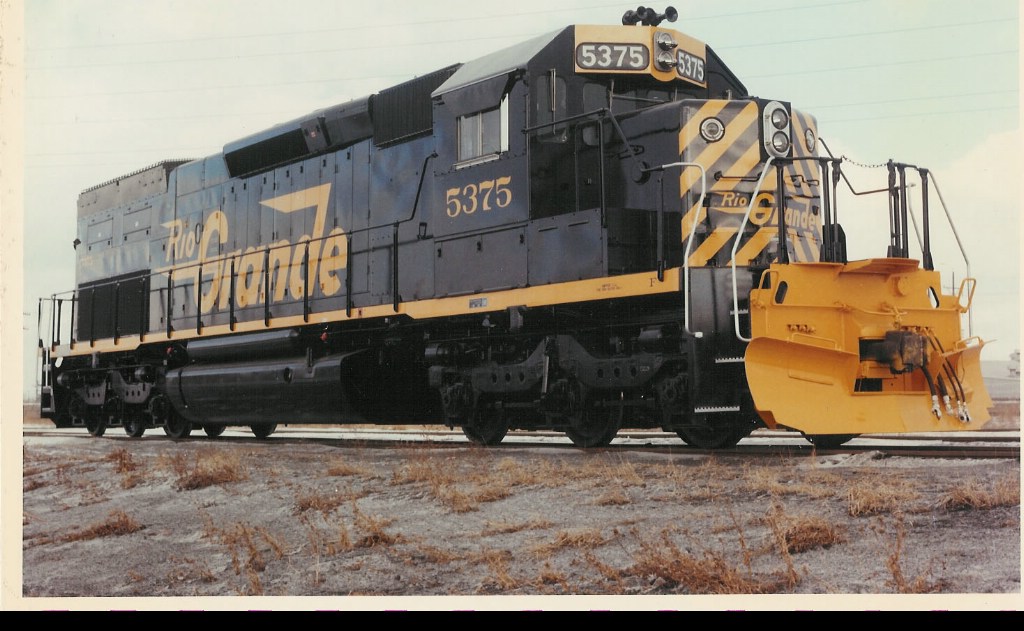 DRGW 5375 3/4 Front View